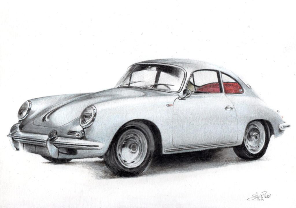 dessin artistique, art du dessin, dessin voiture, baes gerald artiste